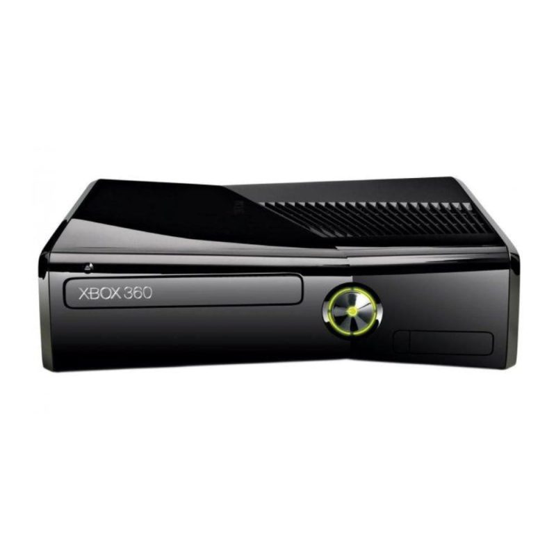Microsoft Xbox 360 Slim (Nero, 250GB) Ricondizionato Smart Generation
